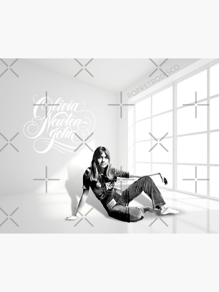 "Olivia Newton-John - Being Mellow 1970s version 2" Art Print for Sale ...