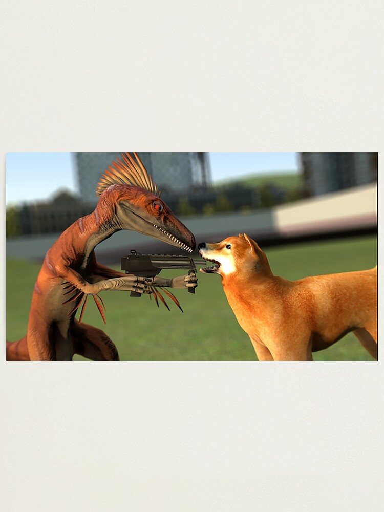 "Gmod Dog meme" Photographic Print for Sale by gketheredge | Redbubble