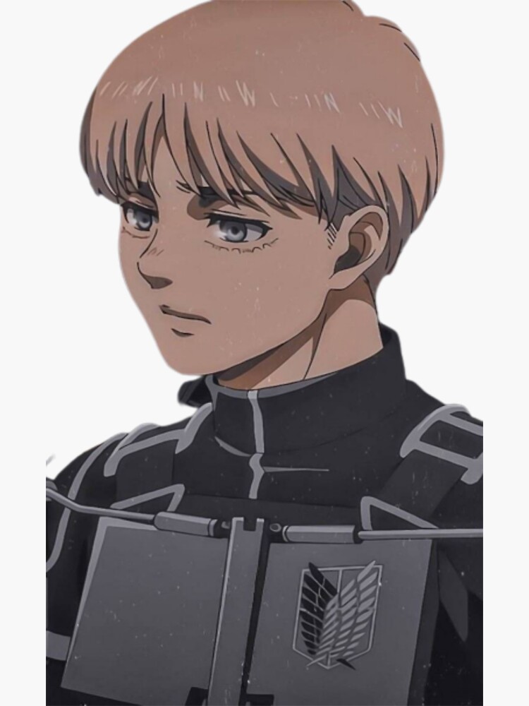 "armin arlert" Sticker for Sale by justletmekq | Redbubble
