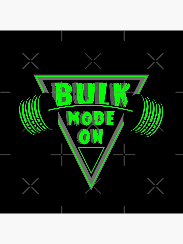 "Bulk Mode On" Poster for Sale by anilbadola | Redbubble