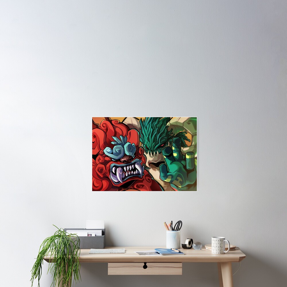 "Spectrobes Spikan and Komanoto" Poster for Sale by G4rdwin | Redbubble