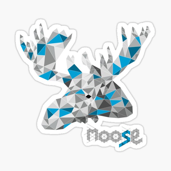 "Moosehead" Sticker for Sale by tobyjrobinson | Redbubble