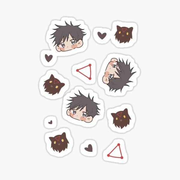 "Jujutsu Kaisen Chibi Fushiguro" Sticker by Covintage19 | Redbubble
