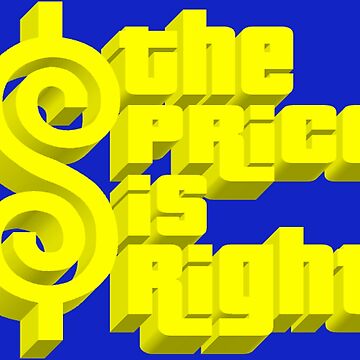 "The New Price is Right" Sticker for Sale by gameshowfan2001 | Redbubble