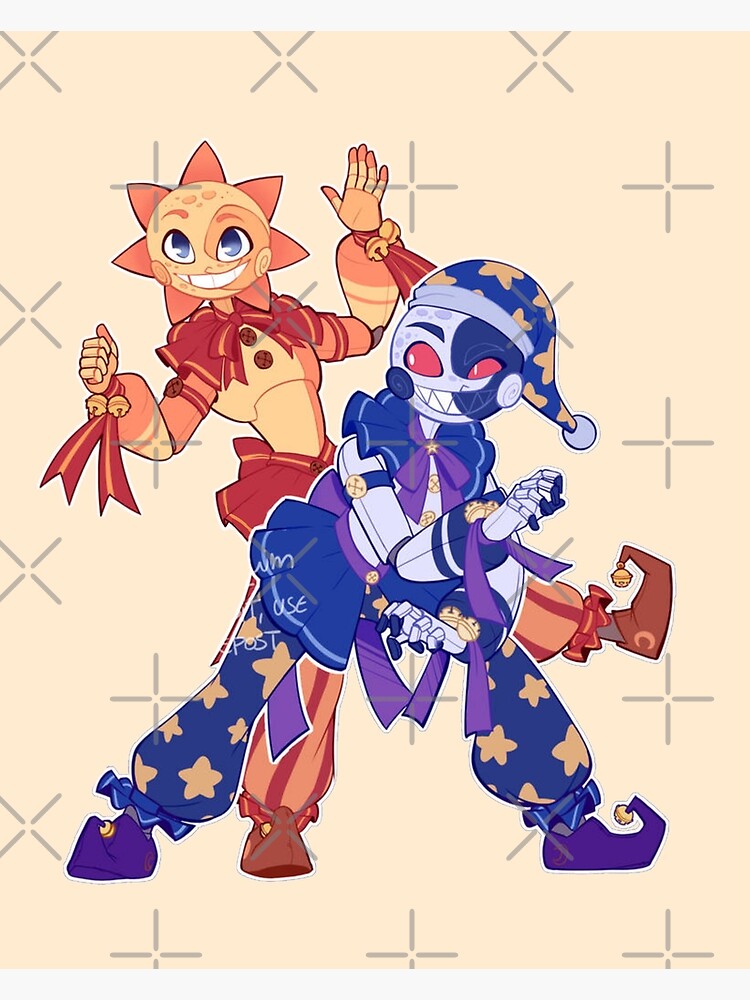 "moondrop and sundrop chibi" Poster for Sale by vinike2200 | Redbubble