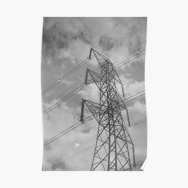 "Pylon" Poster for Sale by MorePunkPebble | Redbubble
