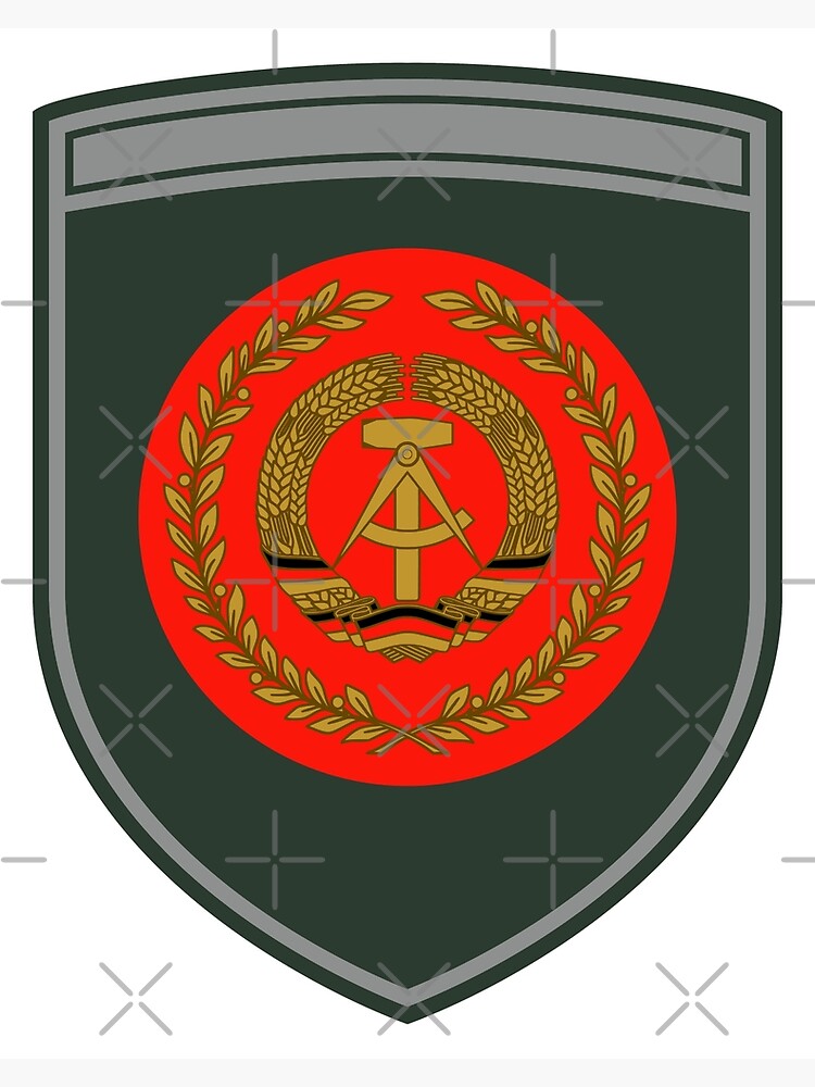 "East German Army" Poster for Sale by sirglennbo | Redbubble