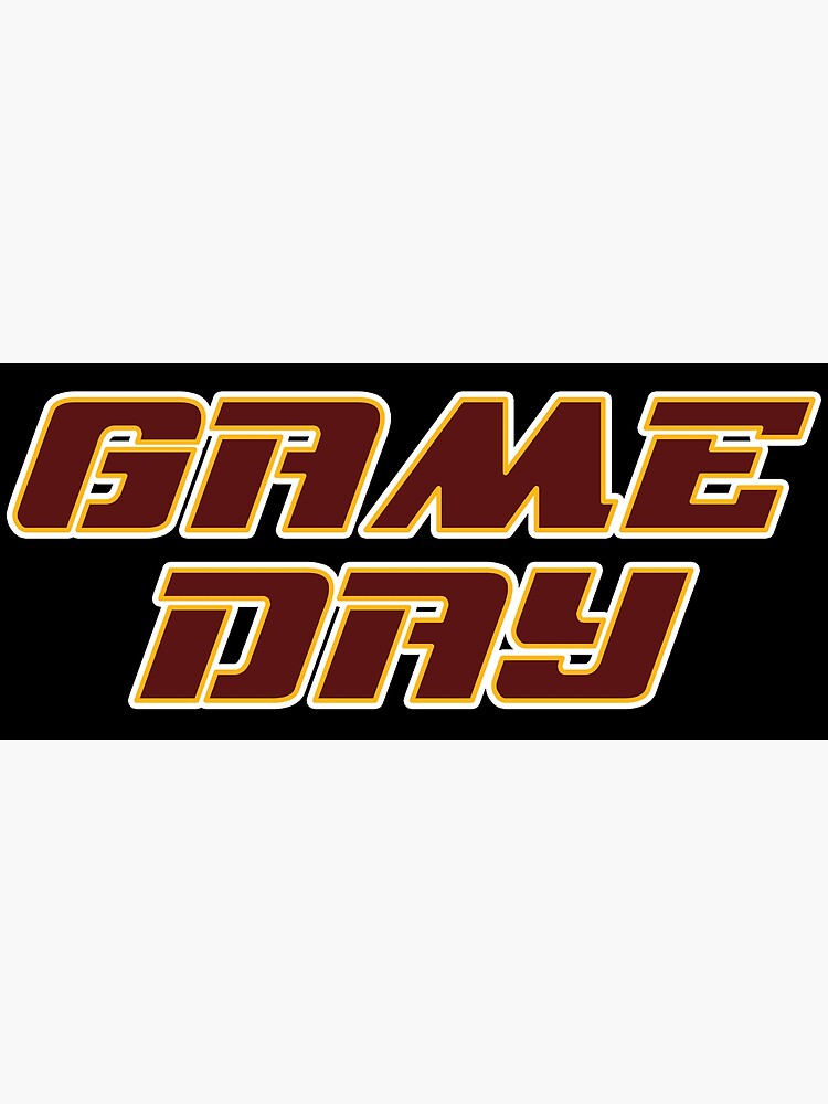 "GAME DAY - Washington Commanders - American Football - Fan Art" Poster ...