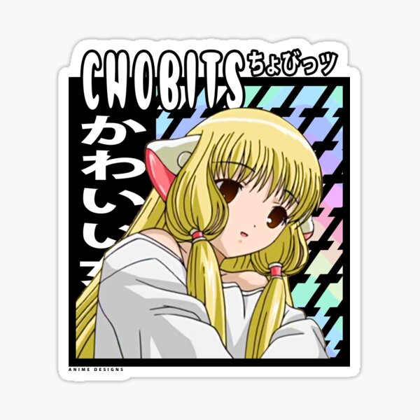 "Chobits - Small and Hopelessly Adorable Anime Girl" Sticker for Sale ...