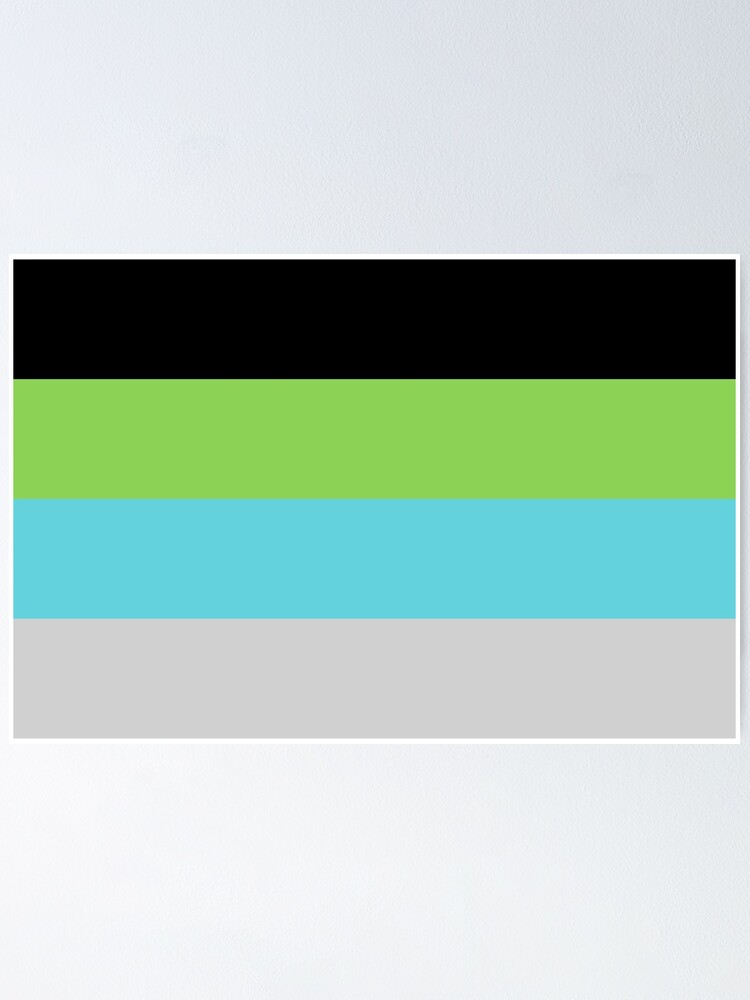 "Quoiromantic - Pride Flag" Poster for Sale by FlagsWorld | Redbubble