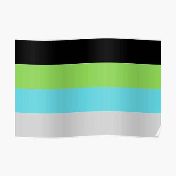 "Quoiromantic - Pride Flag" Poster for Sale by FlagsWorld | Redbubble