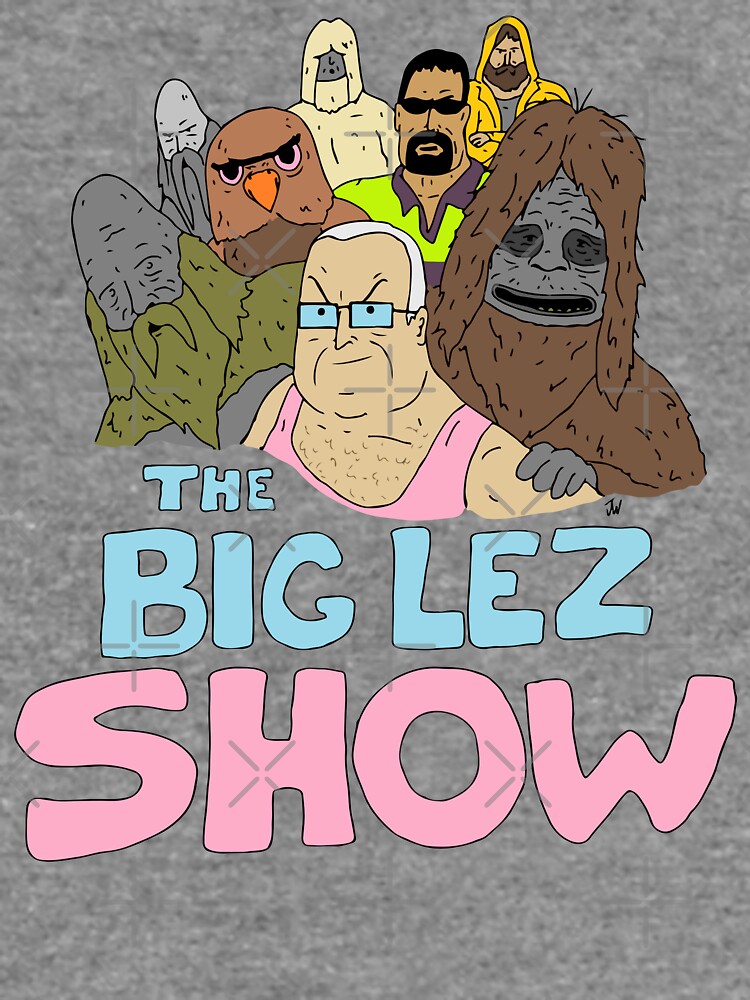 "Big Lez Show Merch The Big Lez Show" Lightweight Sweatshirt for Sale ...