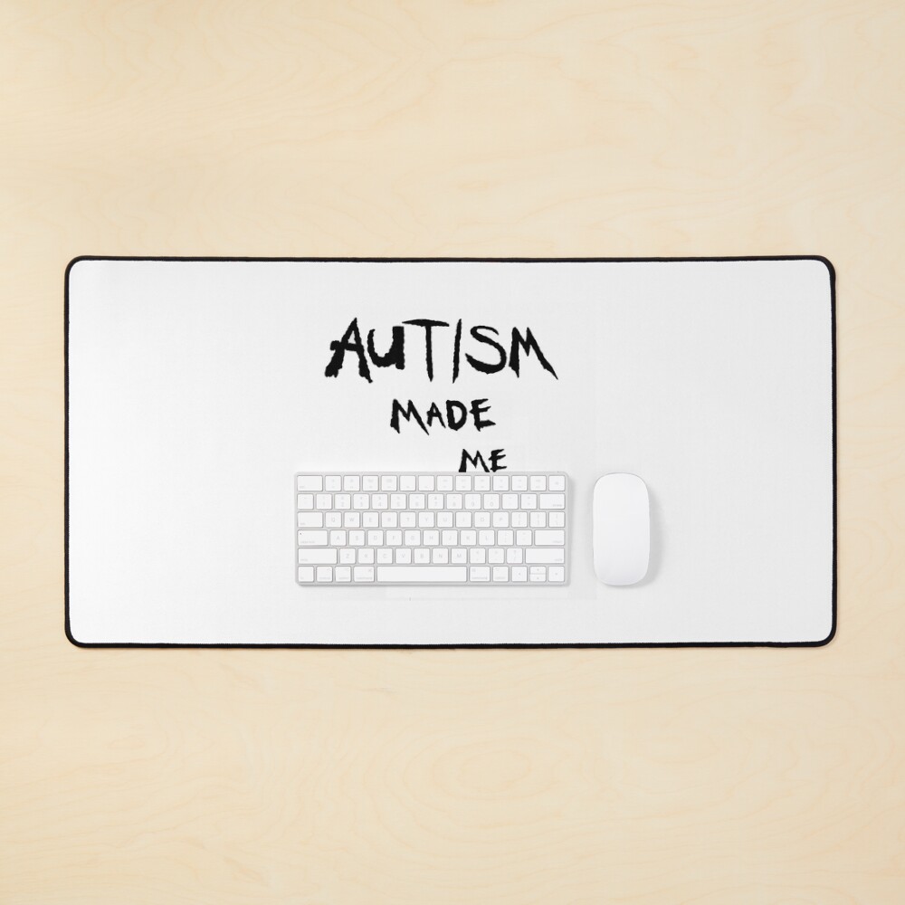 "Autism Made Me Emo" Sticker for Sale by maeve-does-art | Redbubble
