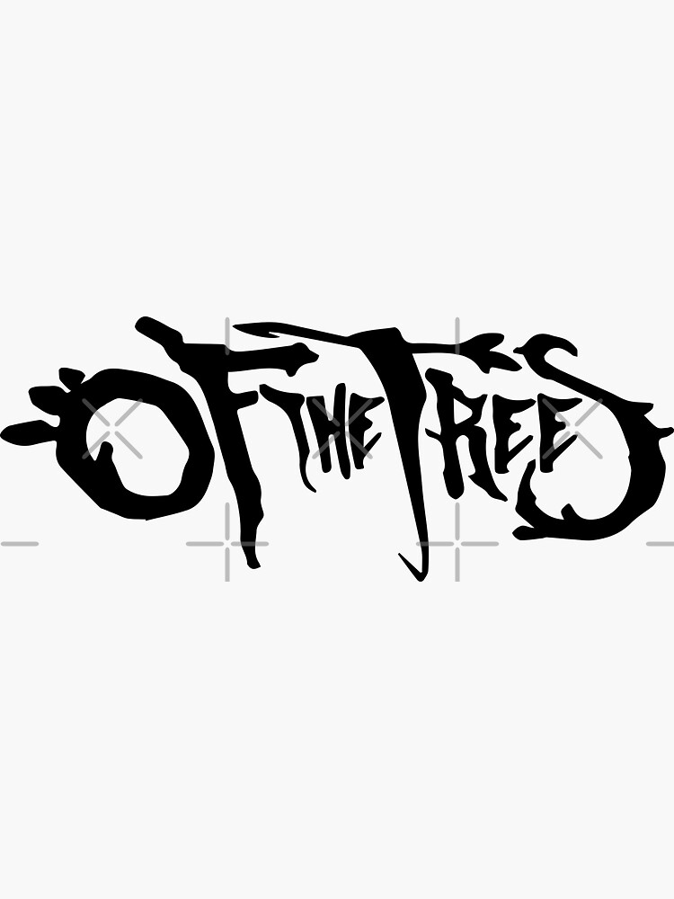 "Of The Trees Merch Of The Trees Logo" Sticker for Sale by ...
