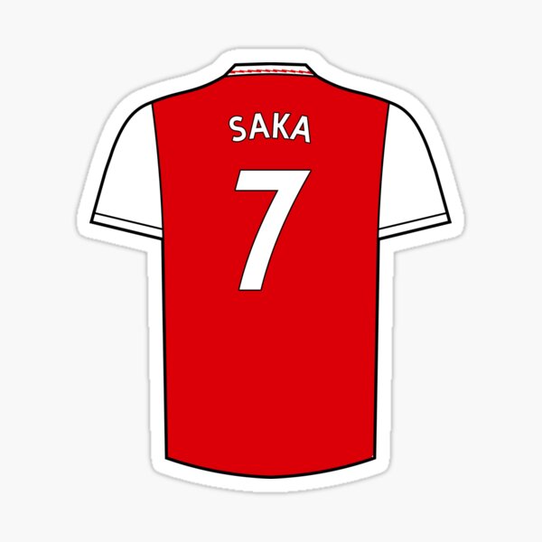 "Bukayo Saka Kit" Sticker for Sale by designsheaven | Redbubble
