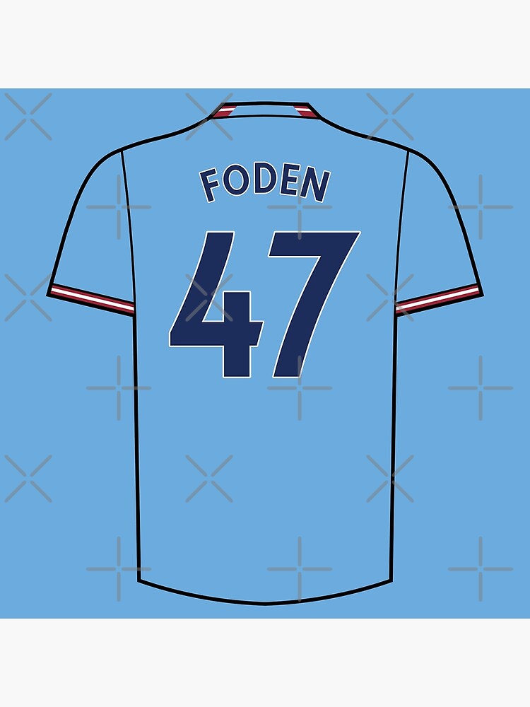 "Phil Foden Heimtrikot 22/23" Poster von designsheaven | Redbubble