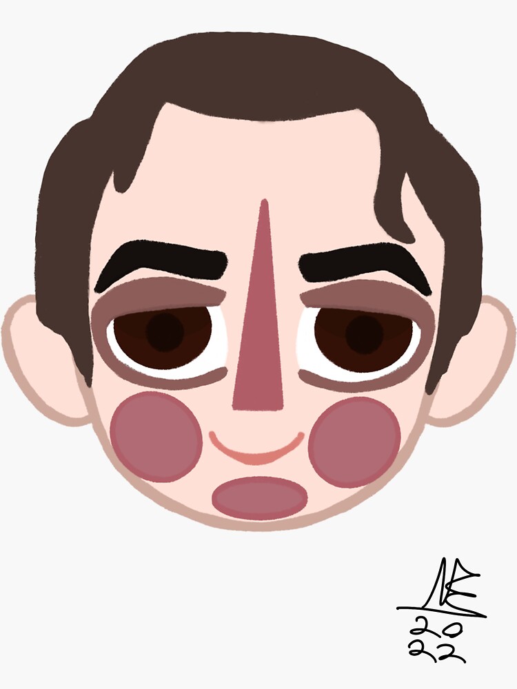 "Cutie heads! Roddy Strong" Sticker for Sale by OmegaRat | Redbubble