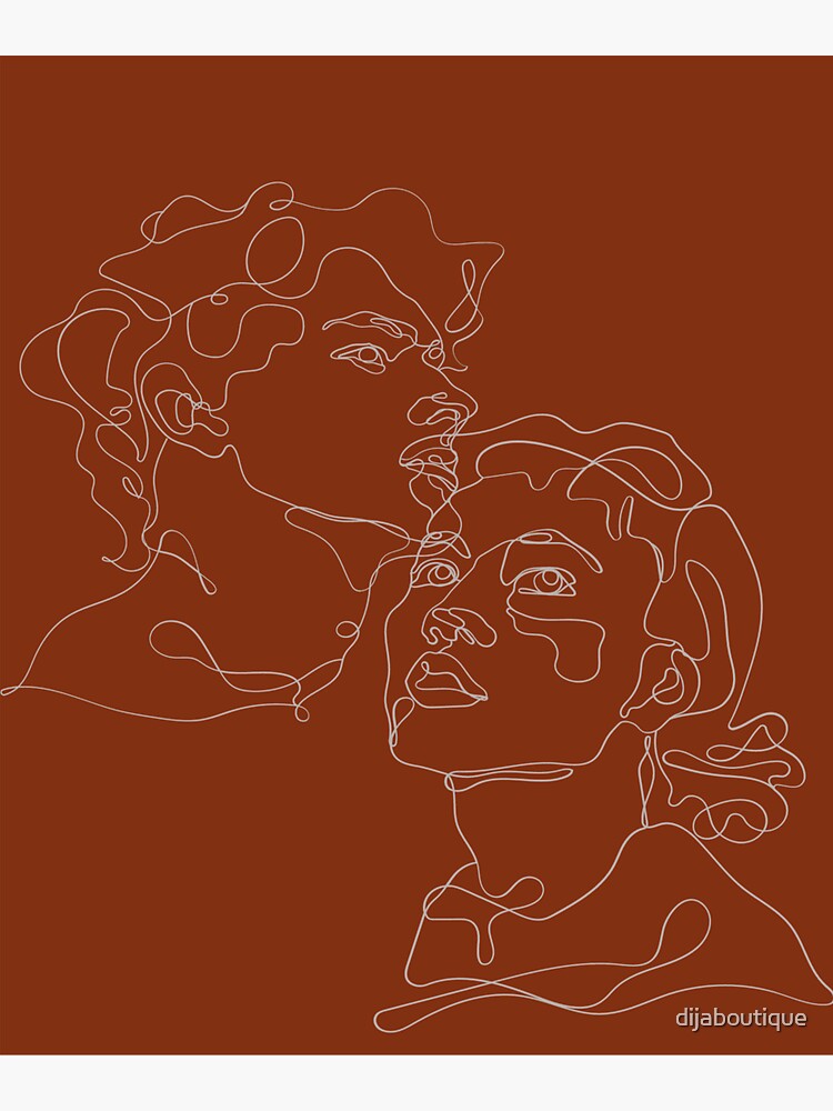 "Milted couple design " Sticker for Sale by dijaboutique | Redbubble