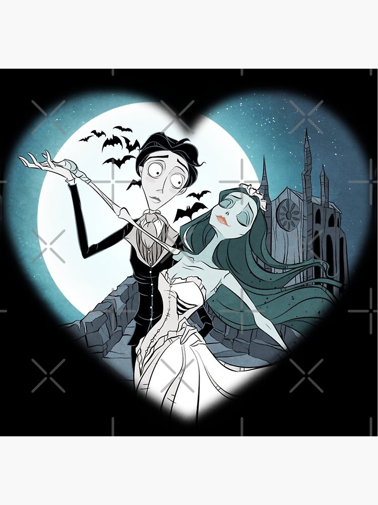 "Corpse Bride , victor and emily" Poster for Sale by fanartmikha ...