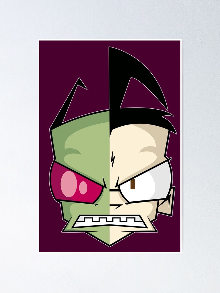 "ZIM vs DIB" Poster for Sale by Redneck-Stupid | Redbubble