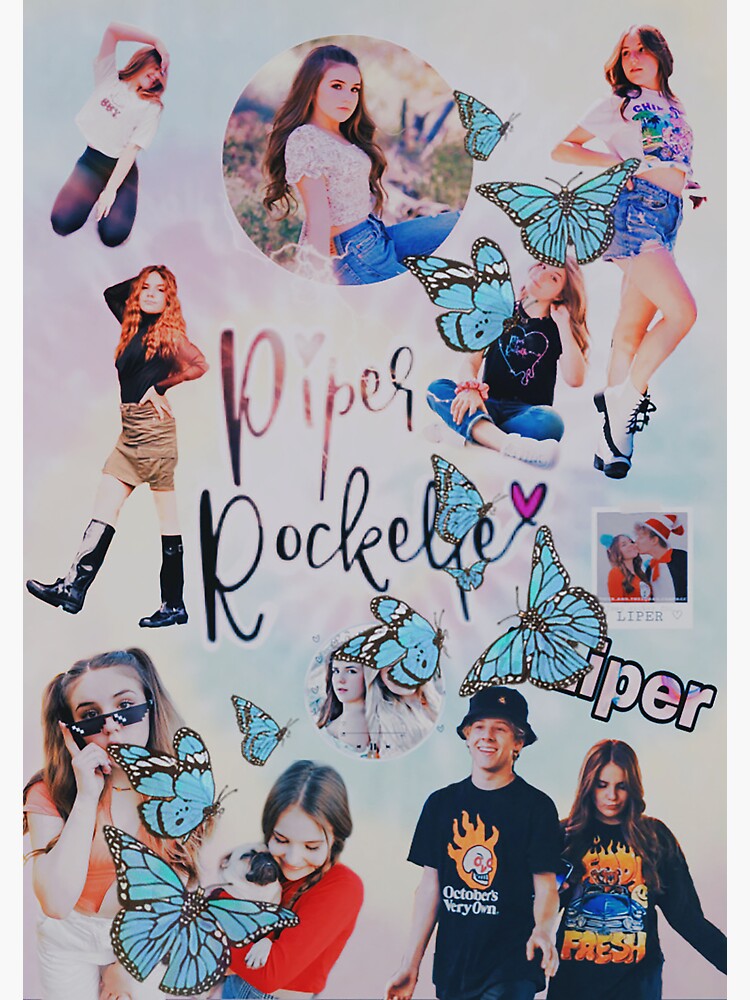 "Piper rockelle" Sticker for Sale by yorty516 | Redbubble