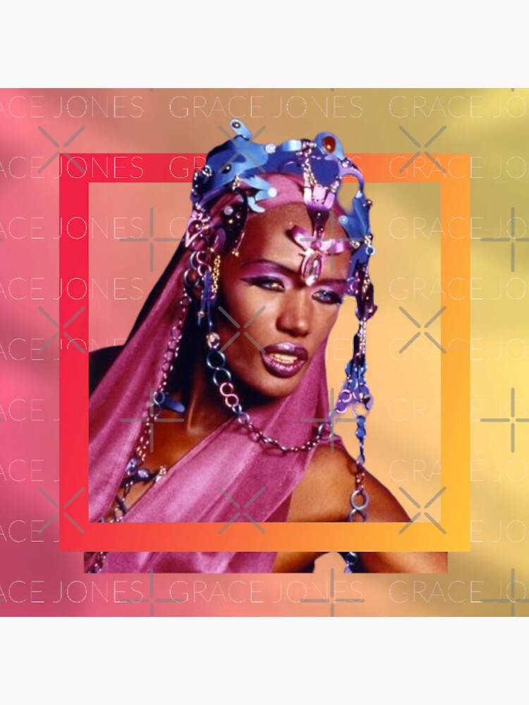 "The Pride of Grace Jones" Sticker for Sale by BubbleNinjaShop | Redbubble