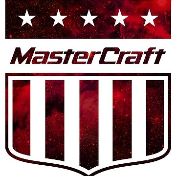 " Red Galaxy Mastercraft" Sticker for Sale by ChristinasMess | Redbubble
