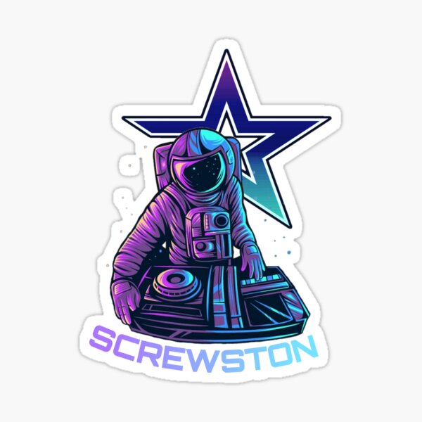 "Screwston" Sticker for Sale by vintagel0ve | Redbubble