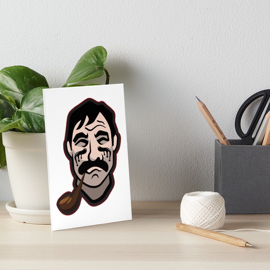 "Oilmen Logo" Art Board Print for Sale by skraps-ink | Redbubble