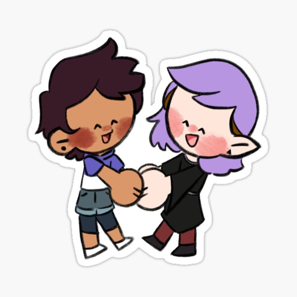 "Chibi Lumity" Sticker by Jets-Emporium | Redbubble