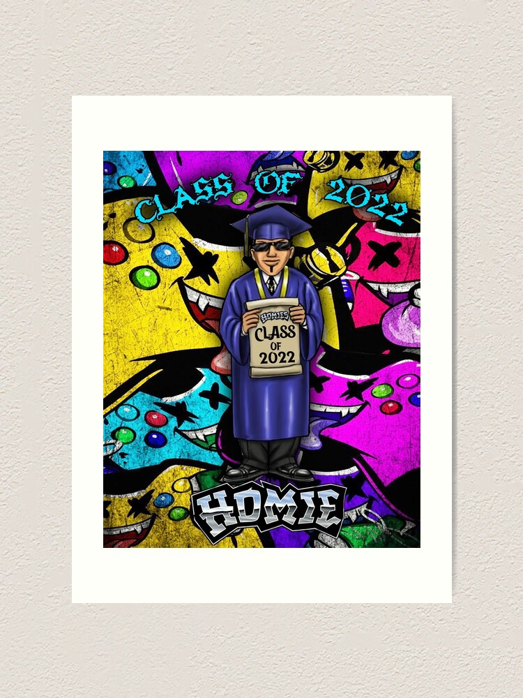 "Class of 2022, Homies, Chicano, graduation" Art Print for Sale by ...
