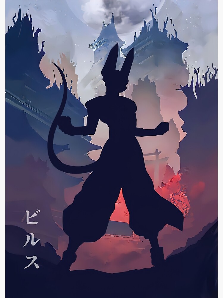 "Beerus Dragonball Anime" Poster for Sale by DavidBenson47 | Redbubble