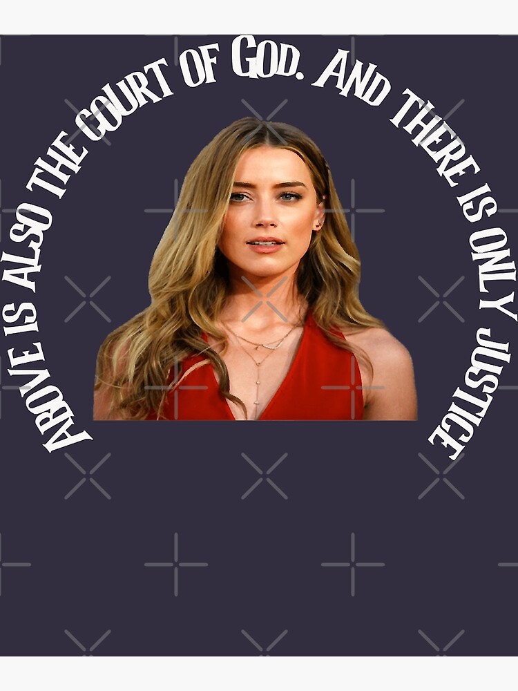 "Bright Bisexual Dropout Model Good Amber Heard Retro" Art Print for ...