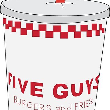 "Five Guys Cup" Journal for Sale by Baesic Clothing Co. | Redbubble
