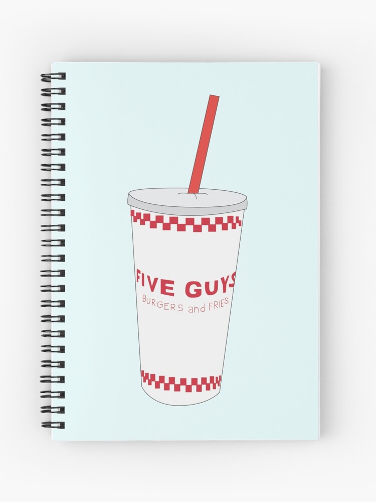 "Five Guys Cup" Journal for Sale by Baesic Clothing Co. | Redbubble