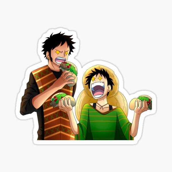 "taco eating captains" Sticker for Sale by yugoapparel | Redbubble