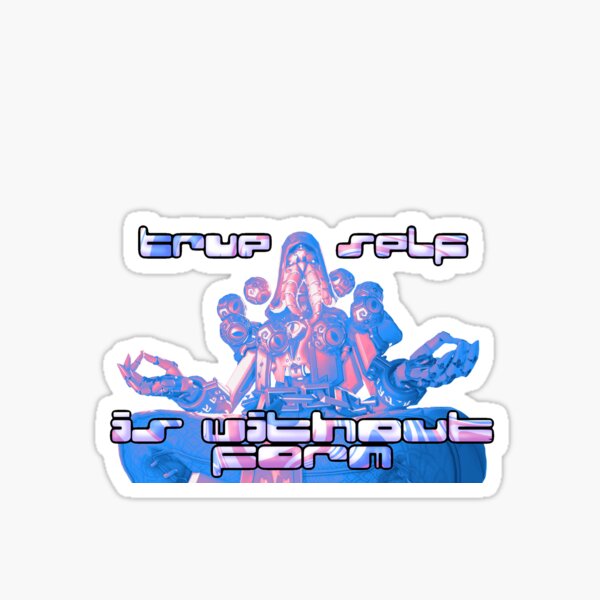 "Trans Zenyatta - True Self Is Without Form" Sticker for Sale by ...
