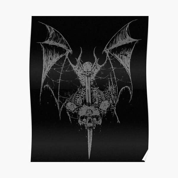 "Demon of sin" Poster for Sale by emoartwork | Redbubble