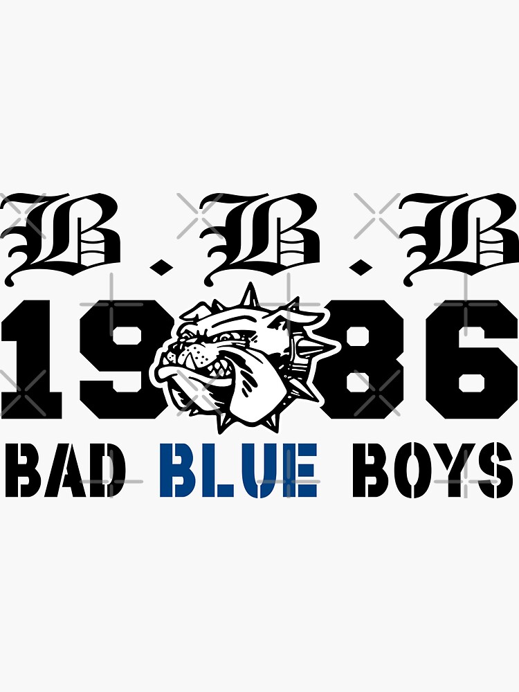 "Bad blue boys ultras dinamo" Sticker for Sale by ULTRASart | Redbubble