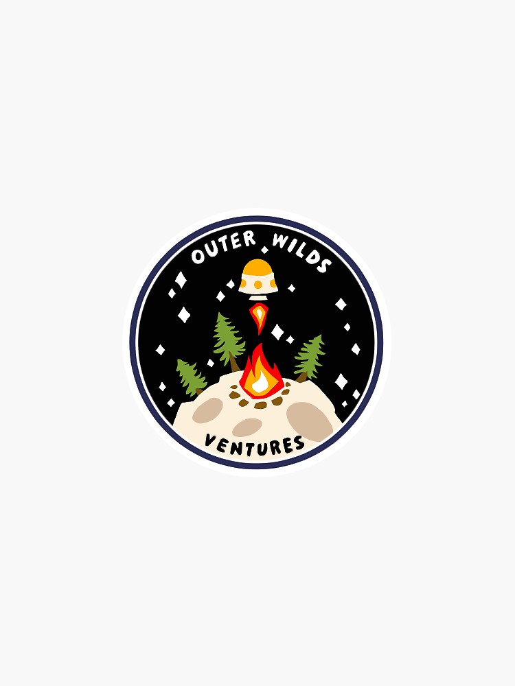 "Outer Wilds Ventures Logo" Sticker for Sale by Tundra9 | Redbubble