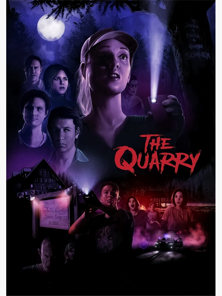 "the Quarry Game" Poster for Sale by RuthieMill | Redbubble