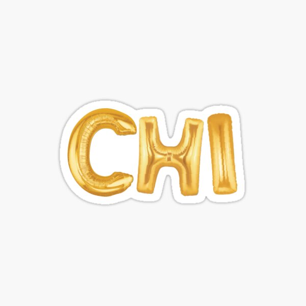 "Chi" Sticker for Sale by JulMeade | Redbubble