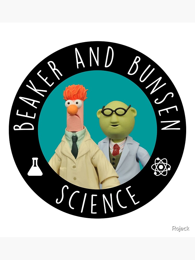 "Beaker Muppets and Bunsen - Science" Poster for Sale by Rojeck | Redbubble