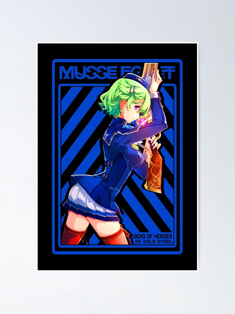 "TRAILS OF COLD STEEL - MUSSE EGRET" Poster for Sale by UNCHMUNCH ...
