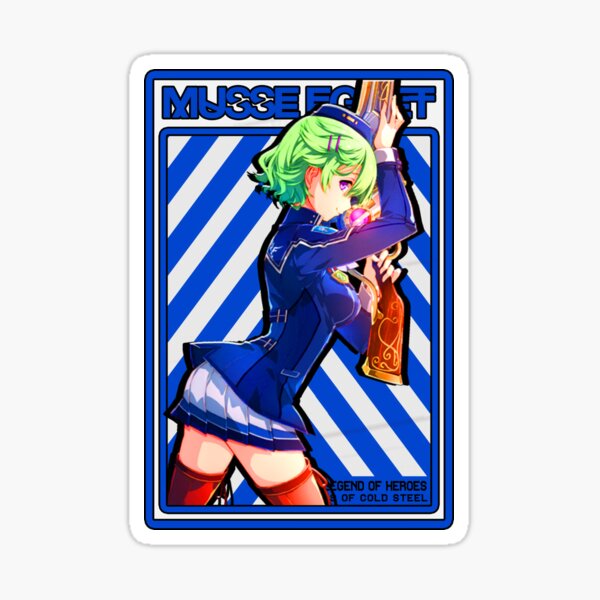 "TRAILS OF COLD STEEL - MUSSE EGRET" Sticker for Sale by UNCHMUNCH ...