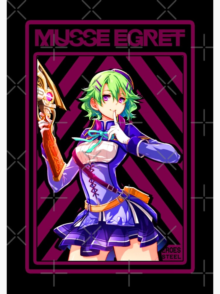 "TRAILS OF COLD STEEL - MUSSE EGRET" Poster for Sale by UNCHMUNCH ...