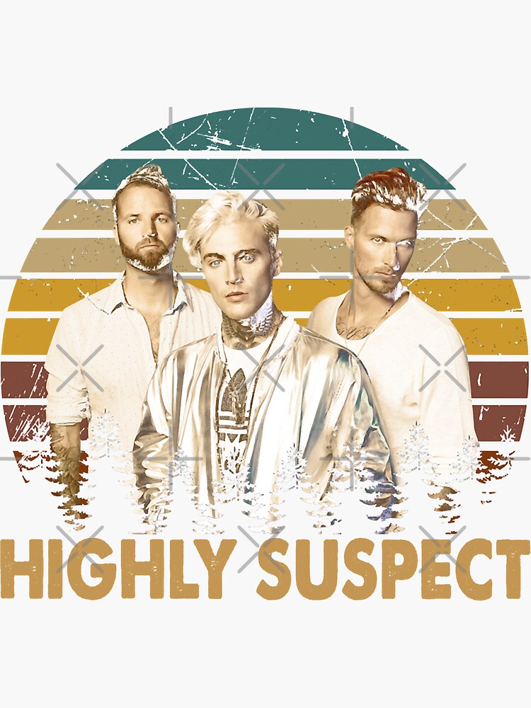 "Women Men Retro Members Handsome Highly Rock American Band Suspect ...