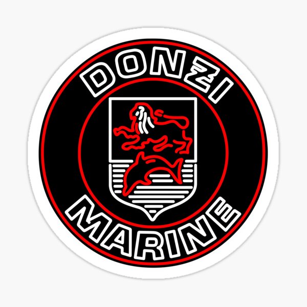 "Donzi Marine Boats" Sticker for Sale by musclecarart | Redbubble