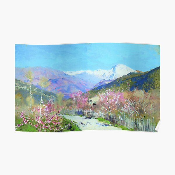 "Spring in Italy—Isaac Levitan" Poster for Sale by YuSeea | Redbubble