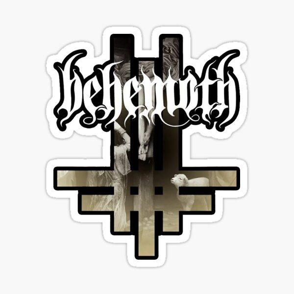 "behemoth" Sticker for Sale by vgulloz | Redbubble